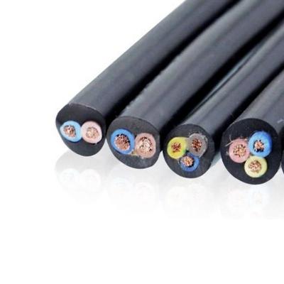 China Industrial Multi Core H07RN-F Rubber Insulated Flexible Cable 300/500V 1-240mm² for sale