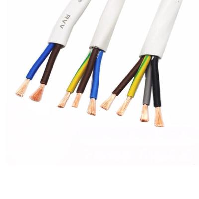 China RVV 3 Core 10mm 16mm Flexible PVC Cable 400/750V Copper Electrical Wire for Power Devices for sale
