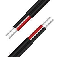 China TUV 2 PfG 1169 Twin Core Solar PV Cable 4mm 6mm 10mm for Photovoltaic Systems for sale