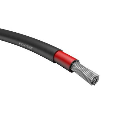 China 6sqmm 1000V 1500V Photovoltaic Cable for DC AC PV Panel Solar Applications for sale