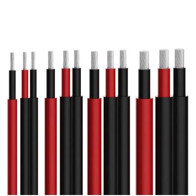 China 6 Sq Mm 600V DC Weather Resistant High Temperature Resistant Long Service Life Solar PV Cable for sale
