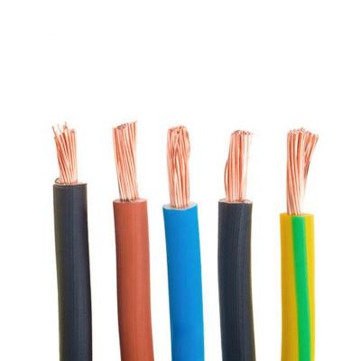 China Copper PVC Insulated Electrical Cable Wire 10mm2 2.5mm 0.5mm BV BVR 450/750V for sale