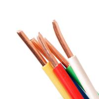 China BV BVR 450/750V 70C Electrical Cable Wire 1.5mm 2.5mm 4mm 6mm Single Stranded Bare Copper House Wire for sale