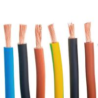 China PVC Insulated Solid Core Electrical Cable Wire 450/750V 1.5mm to 185mm BVR for sale