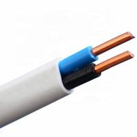 China PVC Insulated and Sheathed TPS Flat Electric Wire 300/500V Rated Voltage Copper Conductor for sale