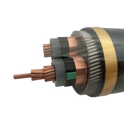 China Low Voltage Copper Conductor XLPE Insulated Steel Strip Armored Power Cable 0.6/1KV for sale