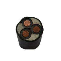 China YJV22 3 Core XLPE Armored Copper Cable 8.7/15KV Medium Voltage Underground Power Cable 25-120mm for sale