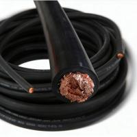 China Industrial Flexible Copper Welding Cable 450/750V 50mm² Wear Abrasion Chemical Resistance for sale