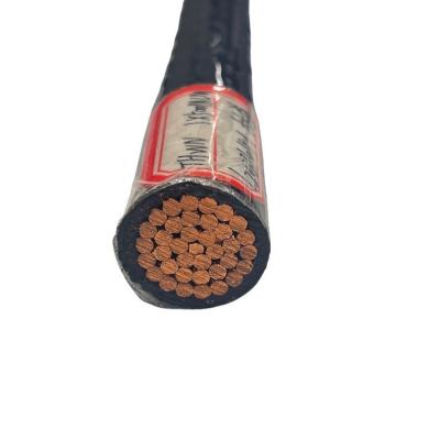 China 600V THHN/THWN 2 Stranded Copper Wire With PVC Clear Nylon Insulation for sale