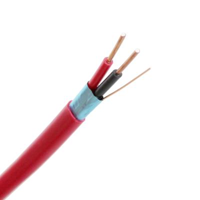 China LSZH Jacket Fire Alarm Cable 1.5mm2 2C CCA Conductor 300V for Safety Systems for sale