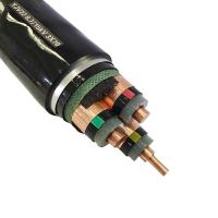 China 3 Core XLPE Power Cable 12/20kV Medium Voltage With Copper Conductor for sale
