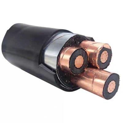 China 8.7/15kV 3 Core XLPE Insulated PVC Sheathed Copper Power Cable 99.9% Pure for sale