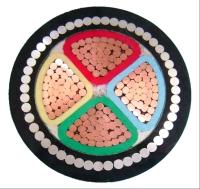 China 150mm 4 Core Copper Conductor XLPE Insulated SWA Armoured Power Cable 0.6/1kV for sale