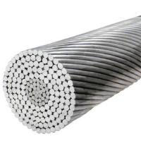 China Galvanized Steel Core ACSR Cable BS EN50182 10mm2 to 400mm2 Overhead Transmission for sale