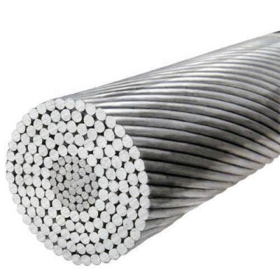 China Galvanized Steel Core ACSR Cable BS EN50182 10mm2 to 400mm2 Overhead Transmission for sale