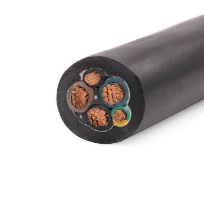 China VDE Certified H07RN-F H05RN-F 450/750V Oil Resistant Rubber Sheathed Flexible Cable 1.5-400mm² for sale