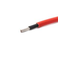 China TUV Certified DC 1500V Solar PV Cable 4mm² 6mm² 10mm² EN50618 for sale