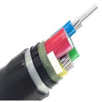 China 132kV XLPE Power Cable 240mm2 5 Core Copper or Aluminium Stranded Conductor High Voltage for sale
