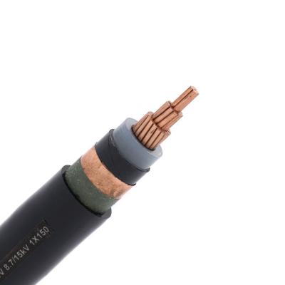 China 95mm2 Copper XLPE Insulated Power Cable 1-35KV Corrosion Resistant High Voltage Submersible Cable for sale