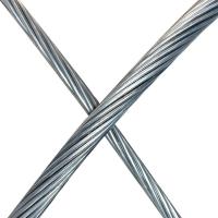 China ACSR Cable Aluminum Bare Conductor Low Voltage For Overhead Application for sale
