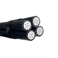 China ACSR Aluminum Conductor Steel Reinforced Cable 4 Core 16mm Overhead Aerial Bundled for sale
