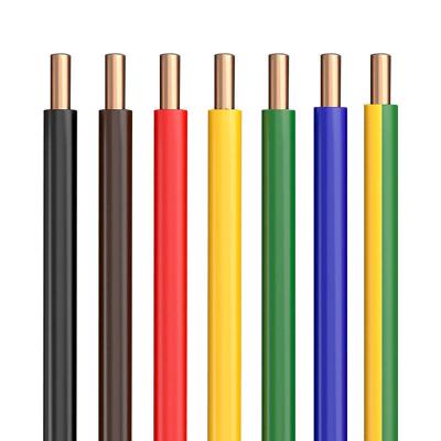 China 450V 750V BV Cable PVC Insulated Copper Wire 1.0mm for Household Wiring for sale