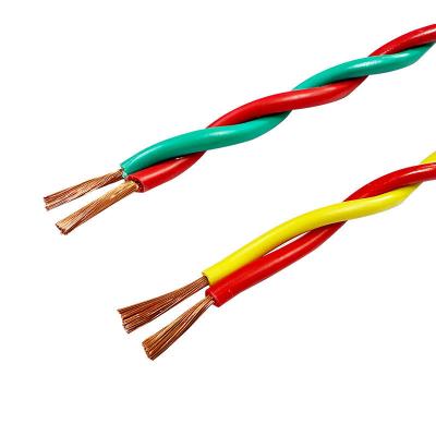 China RVS Twisted Pair Power Cable 450/750V Copper Conductor PVC Insulation 1.25-60mm² for Telecom Broadcast for sale