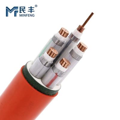 China Industrial 5x10 Flexible Fire Resistant Cable NG-A BTLY 1 kV Copper Conductor 90°C for sale