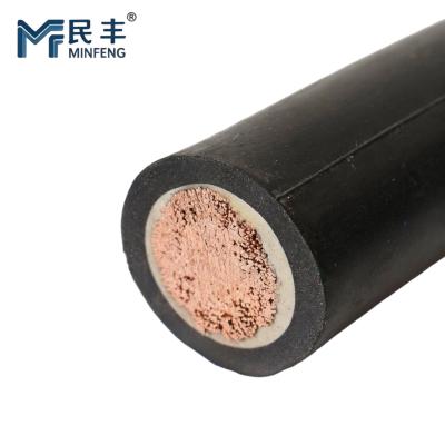 China Customized Welding Machine Cable 450V 750V Rubber Insulation Copper Core 70mm² for sale