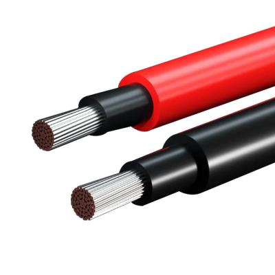 China Tinned Copper Conductor XLPO Insulated Solar DC Cable 4.0mm² 600V Weather Resistant for sale