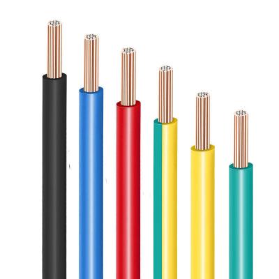 China Flame Resistant Stranded Copper Wire RV Cable 450/750V Halogen Free PVC Sheath Building Use for sale