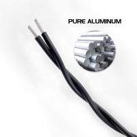 China XLPE Insulated Aluminum Aerial Bundled Cable 0.6/1KV 2x16 4x25mm² Overhead Power Distribution for sale