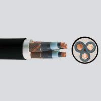 China Low Smoke Halogen Free XLPE Insulated Shielded Power Cable 3x150/25mm2 6/10kV for sale