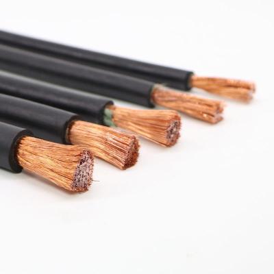 China Minfeng Rubber Welding Cable 16mm to 70mm Copper Conductor 450/750V ASTM IEC60245 for sale