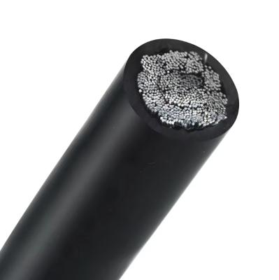 China Tinned Copper Welding Cable 450/750V Rubber Sheath for Welding Machine 16mm to 185mm² for sale