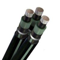 China NFC 33-226 HTA MV Underground Cable 12/20 kV 3x1x240 mm XLPE Insulated HDPE Sheath for sale