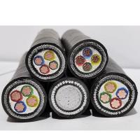 China Low Voltage 4 Core XLPE PVC Armoured Power Cable 0.6/1kV 4x16mm2 to 4x400mm2 for sale