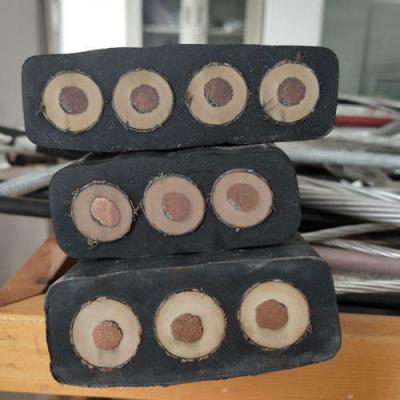 China 6KV GKFB Drum Reeling Cable 3x70+3x25 Copper Conductor EPR Insulation for sale