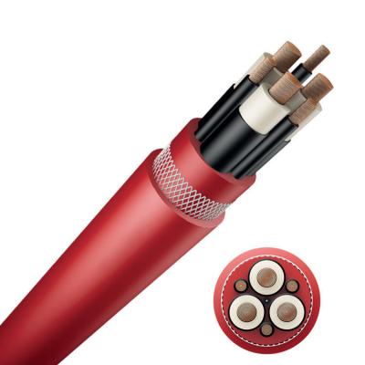 China MV 3.6/6kV to 12/20kV Reeling Mining Cable Flexible Copper Conductor High Mechanical Stress for sale