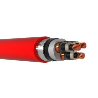 China N2XSEYFGbY Copper Core XLPE Insulated 3-core Armoured Power Cable for Medium Voltage Applications for sale