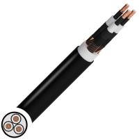China Medium Voltage Cable with Stranded Copper Conductor XLPE Insulation and PVC Outer Sheath for 3.6/6KV to 18/30KV Power Distribution for sale