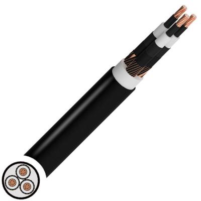 China Medium Voltage Cable with Stranded Copper Conductor XLPE Insulation and PVC Outer Sheath for 3.6/6KV to 18/30KV Power Distribution for sale
