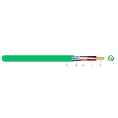 China J-H(ST)Hh EIB Cable MSR Installation Cable with Static Screen Halogen-Free Copolymere 0.6/1 KV Rated Voltage for sale