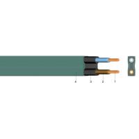 China H05RNH2-F Flat Light-Chain Cable with Copper Conductor 300/500V for Industrial Use for sale