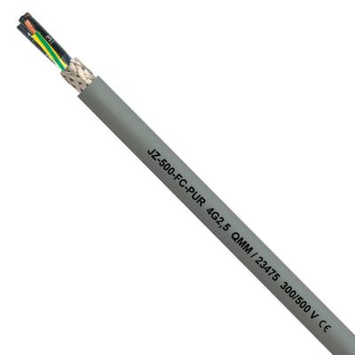 China Abrasion-Resistant EMC-Optimized Control Cable with PUR Sheath for Industrial Use for sale