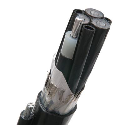 China Axclight-H LT 12KV/24KV Medium Voltage Cable with Aluminum Conductor and PE LLD Outer Sheath for sale