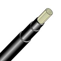 China HMWPE Single Core Cathodic Protection Cable with PVDF Insulation and Tinned Copper Conductor for CP Groundbed Applications (6mm² to 95mm²) for sale