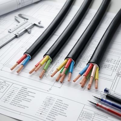 China U1000RVFV Copper Conductor Armoured Electrical Power Cable with LSZH Jacket and 2*2.5mm2 XLPE Insulation for Industrial Marine Use for sale