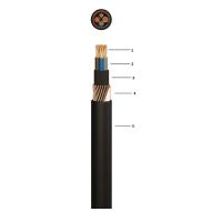 China Multi Cores XLPE Insulated LSZH Sheath Cable 0.6/1kV for Underground Use Low Voltage Power Cable for sale