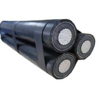 China 12/20 kV Aluminum Conductor XLPE Insulation Medium Voltage Twisted Cable for Industrial Construction for sale